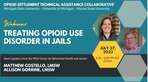 Opioid Settlement Technical Assistance Learning Series Continues with ...